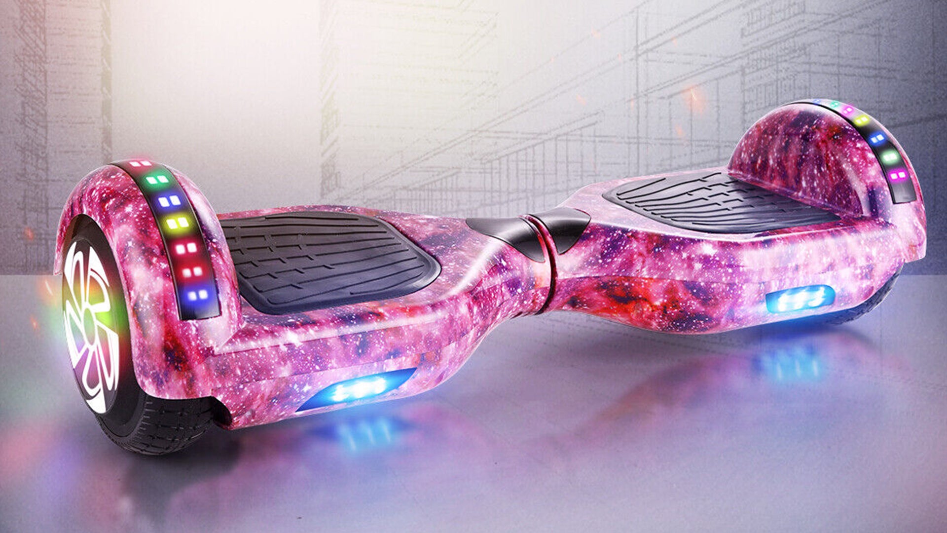 Purple hoverboard store